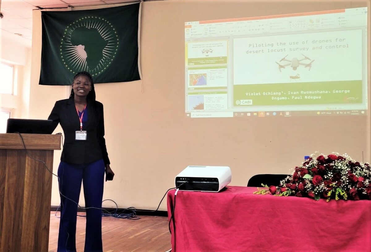 Carol Ellison Science Award winner highlights locust research at her ...