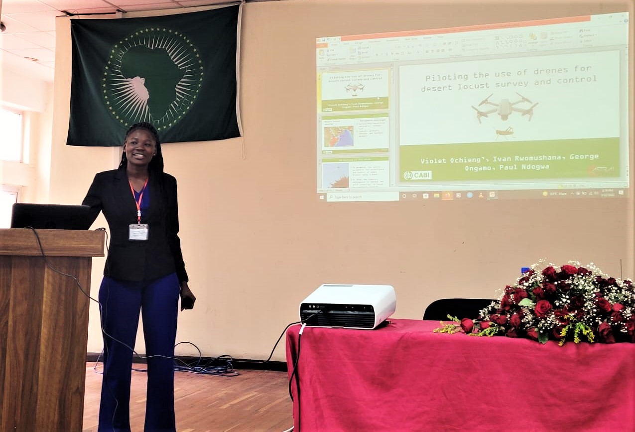 Carol Ellison Science Award winner highlights locust research at her ...